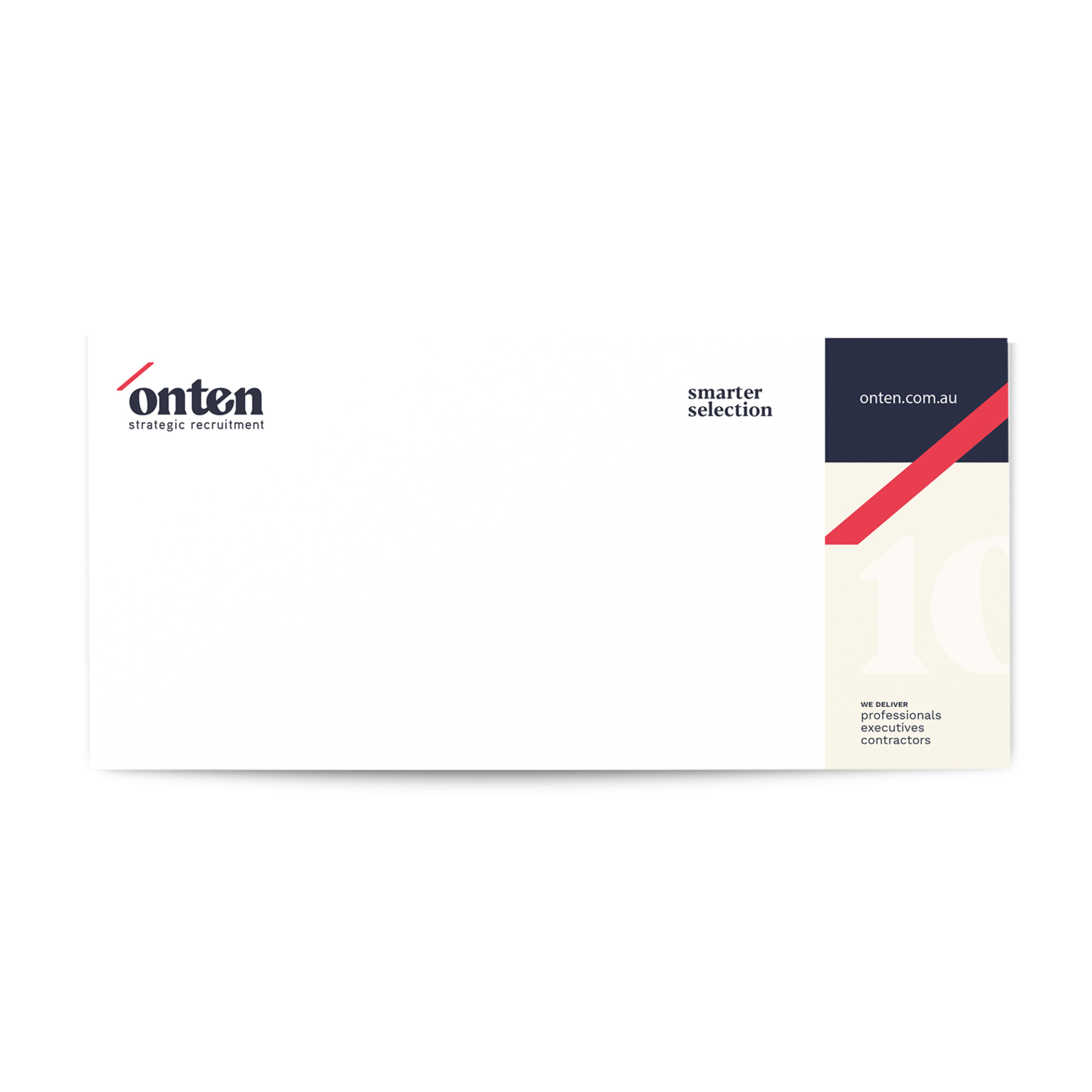 Onten - New brand for boutique recruitment agency - DAIS