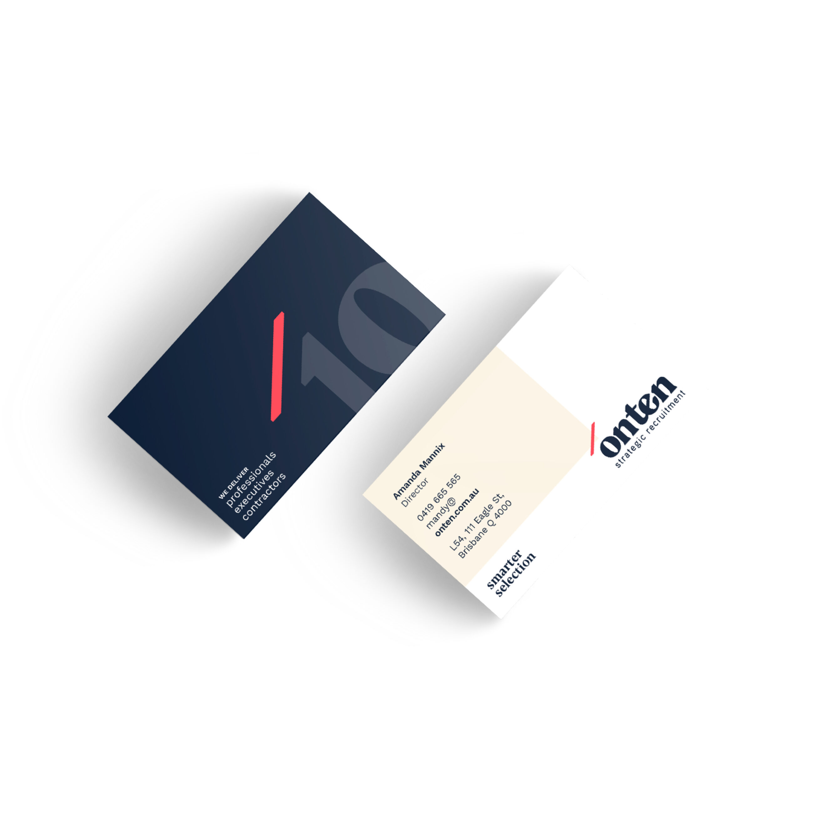 Onten - New brand for boutique recruitment agency - DAIS